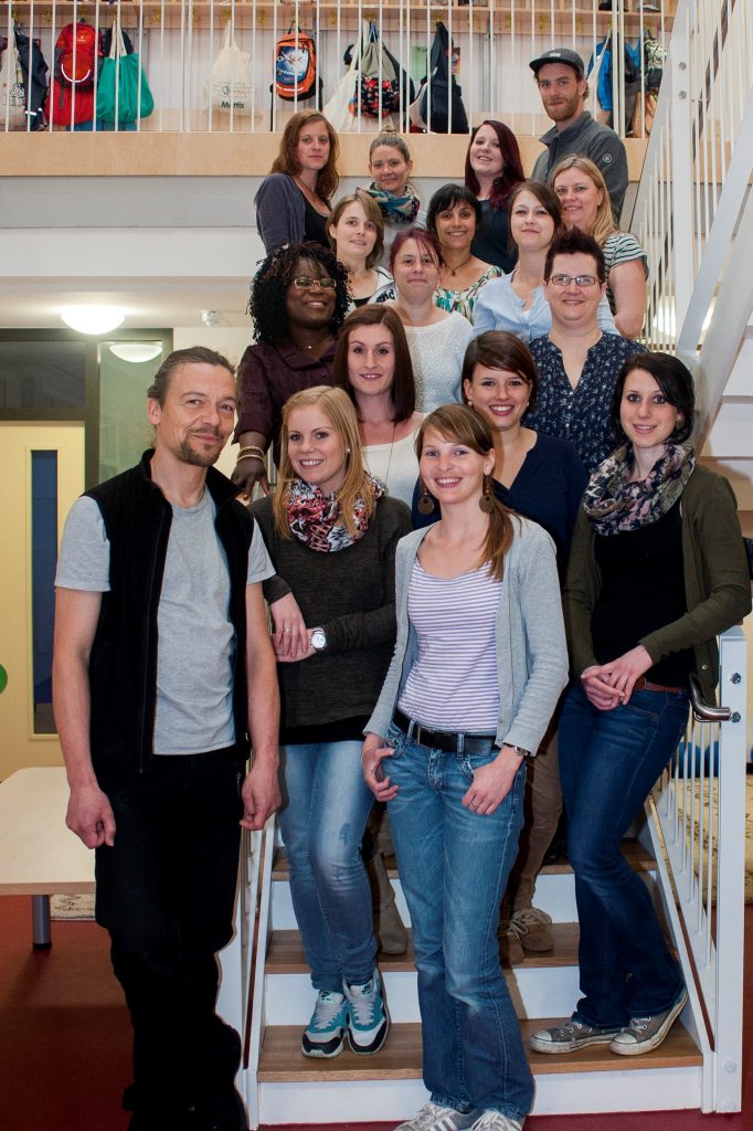 Das Team der Kita Wasserfrösche | Pro-Liberis